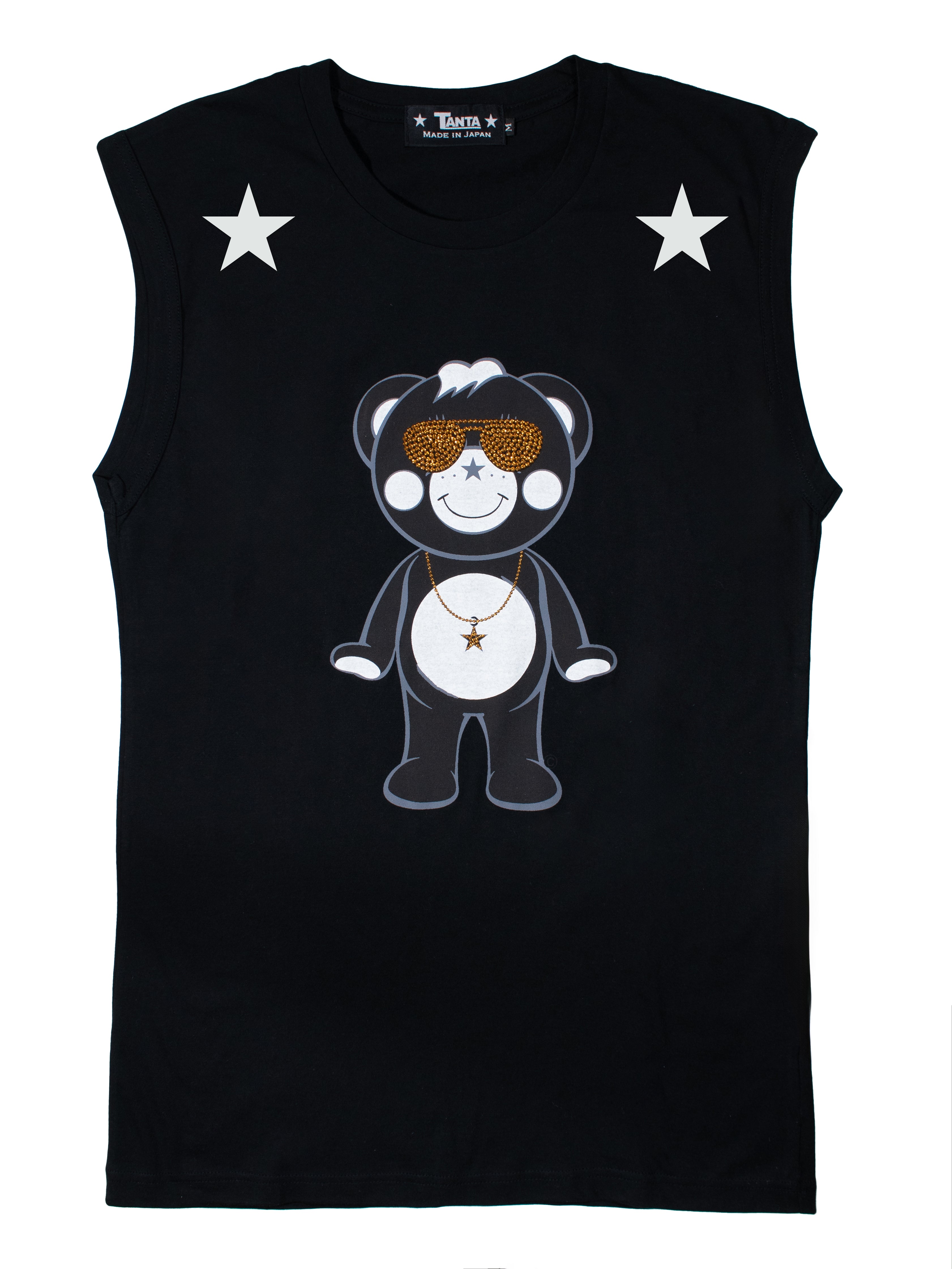 Gold Studs Chappy No Sleeve T-shirt – TANTA Clothing